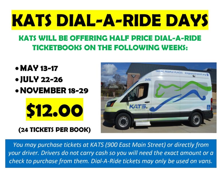 Kingsport Area Transit Service | KATS | Travel Kingsport