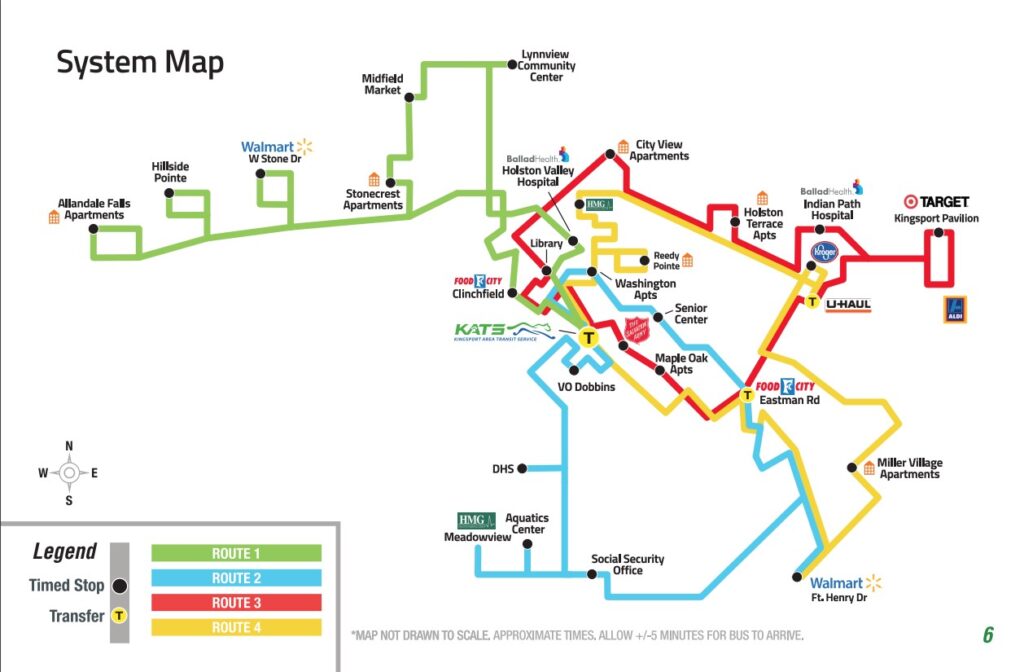 Ride Guide - Kingsport Area Transit Service